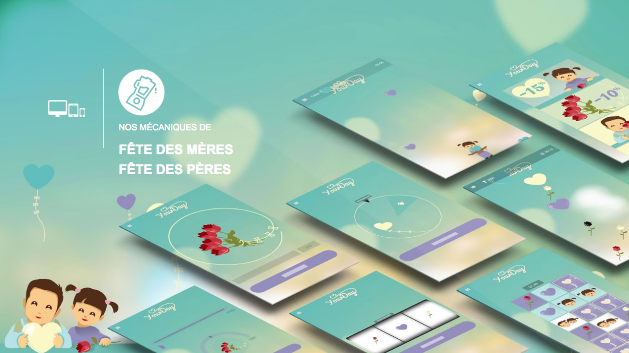 Catalogue de jeux concours pour la Fête des mères